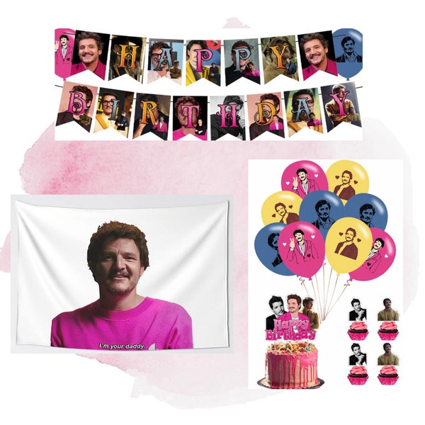 Pedro Pascal Cake Topper - Etsy