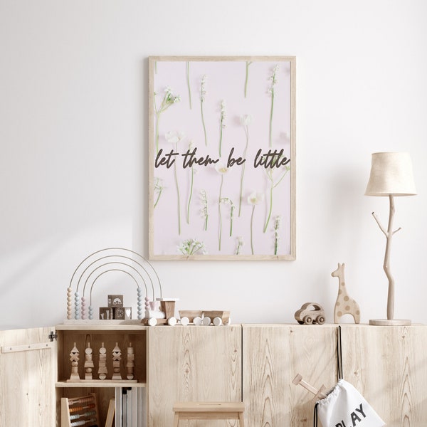 Let Them Be Little - Etsy