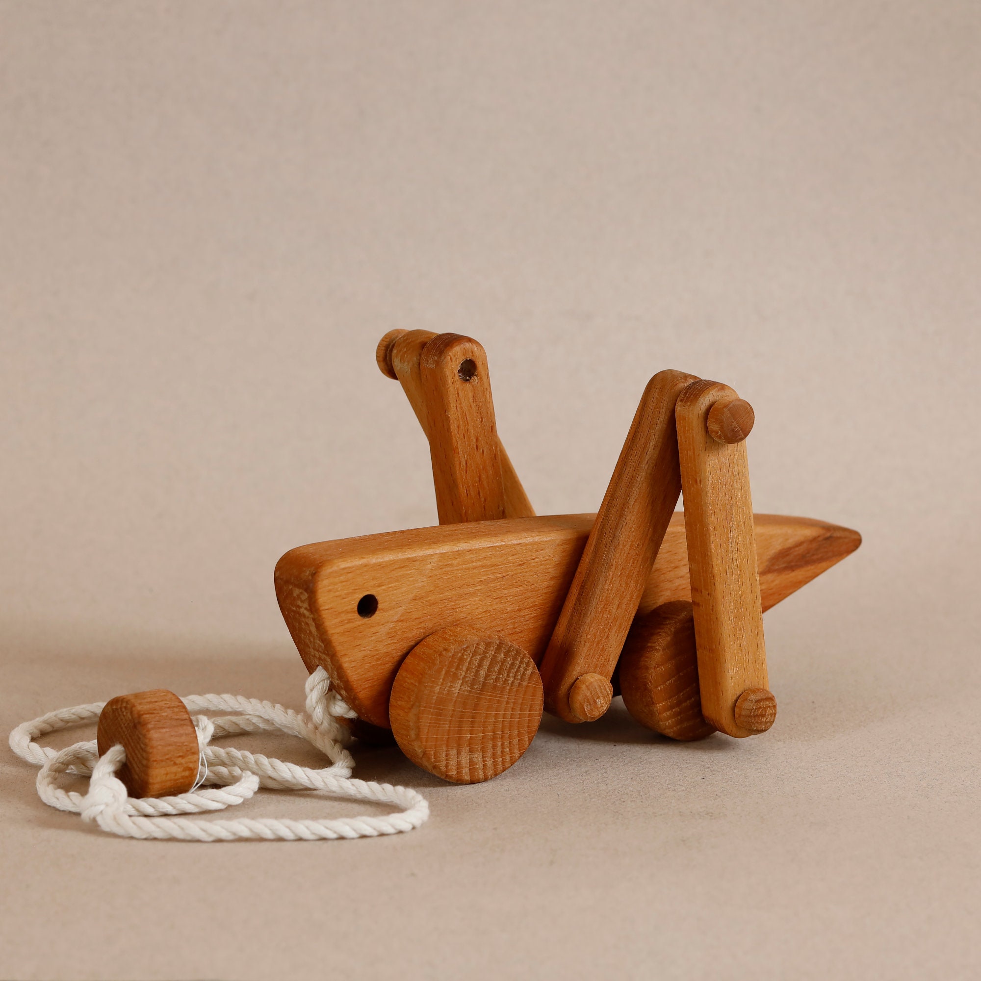 Cricket Pull Toy Cricket Walker Toy Action Cricket Wood Toy - Etsy