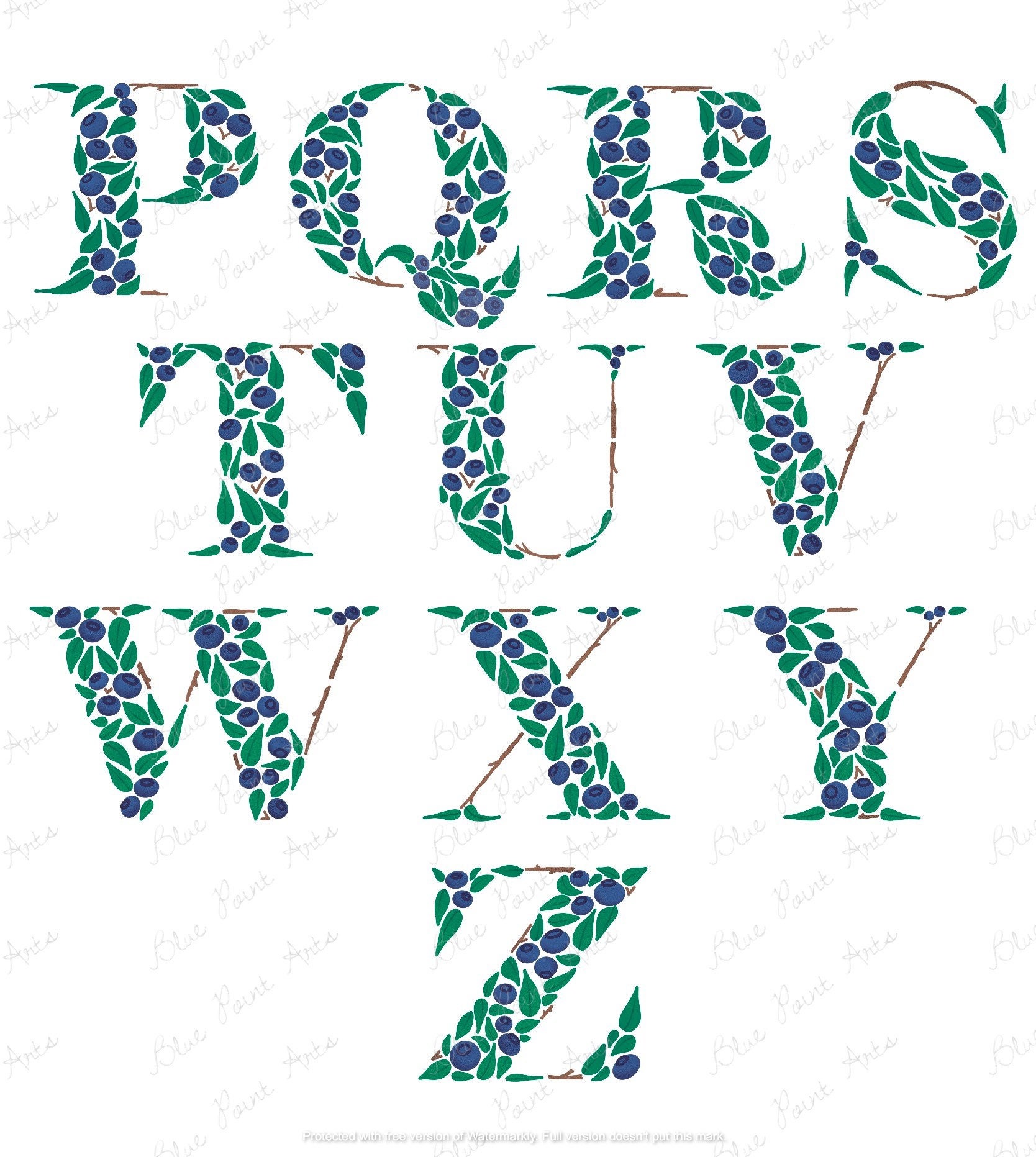 Drawing & Illustration New Baby Gift Personalized Name Art Digital ...