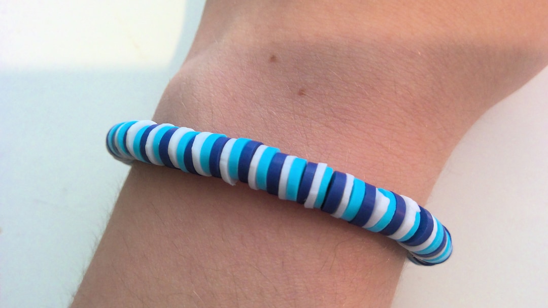 Light and Dark Blue Bridget Bracelet - Etsy