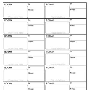 ER Nurse Quick Patient Reference Sheet Digital - Etsy