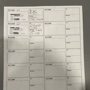 ER Nurse Quick Patient Reference Sheet Digital - Etsy