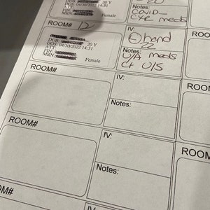 ER Nurse Quick Patient Reference Sheet Digital - Etsy