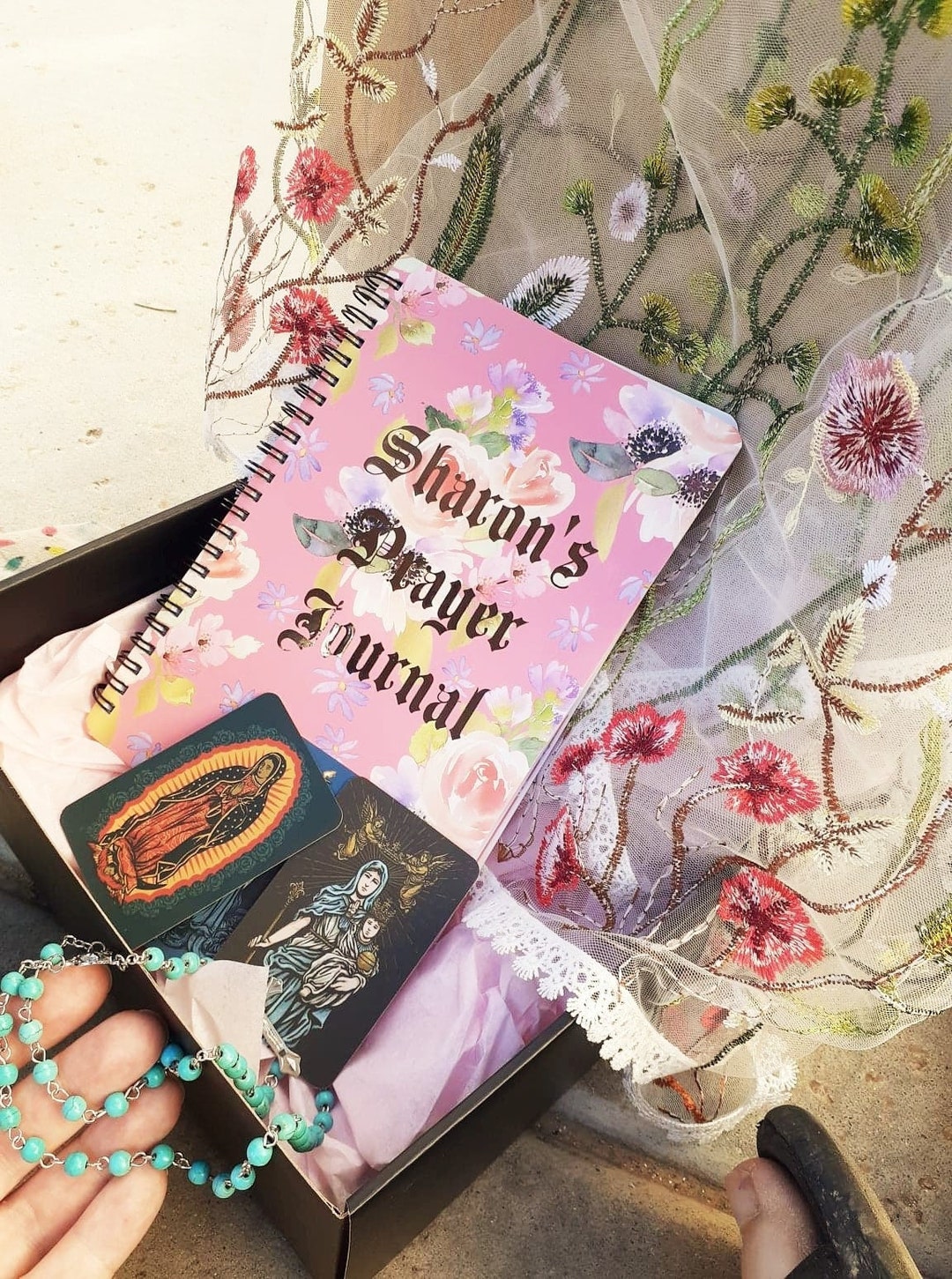 Traditional Catholic Gift Box, Latin Mass Embroidered Chapel Veil ...