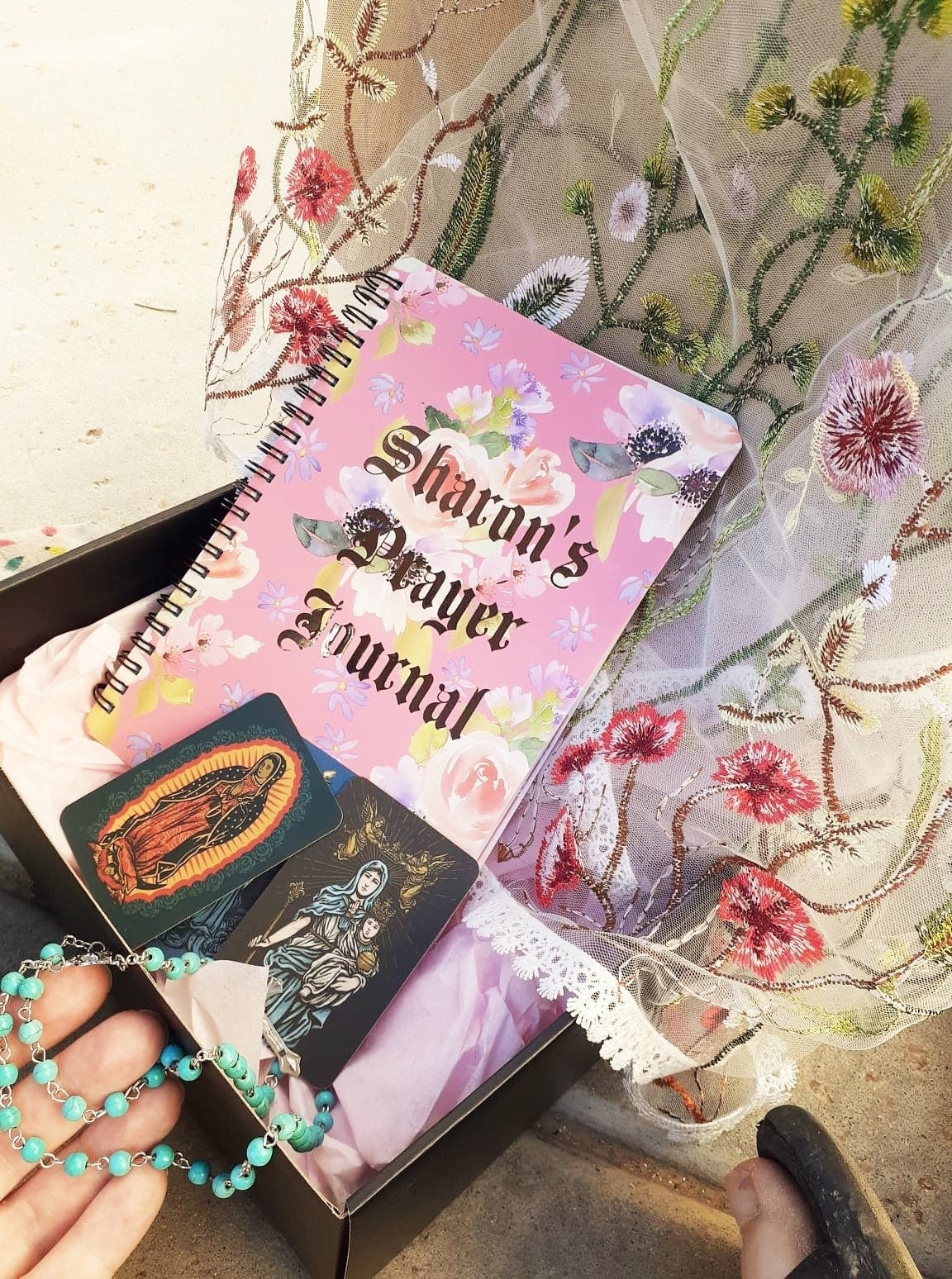 Traditional Catholic Gift Box, Latin Mass Embroidered Chapel Veil ...