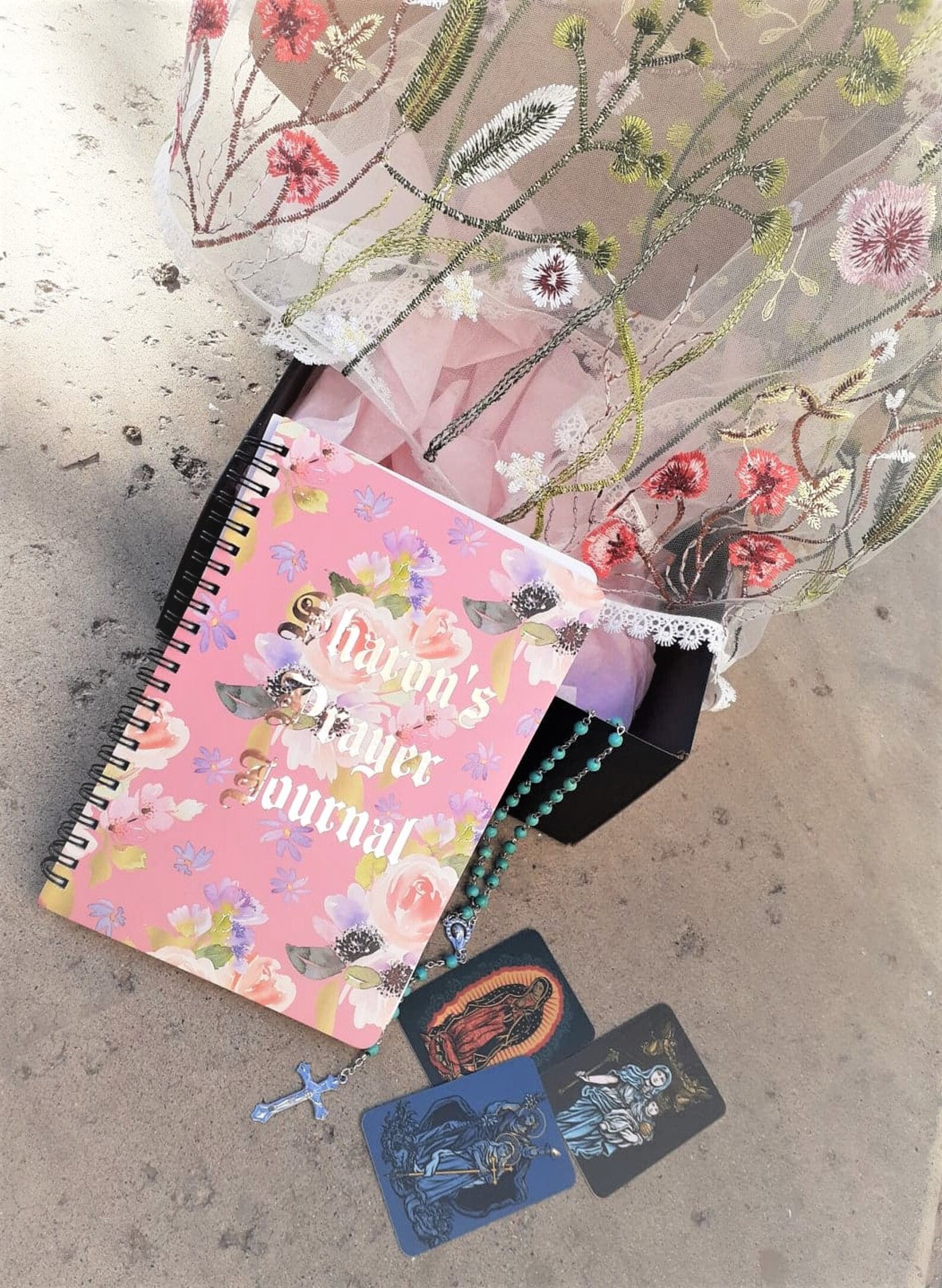 Traditional Catholic Gift Box, Latin Mass Embroidered Chapel Veil ...