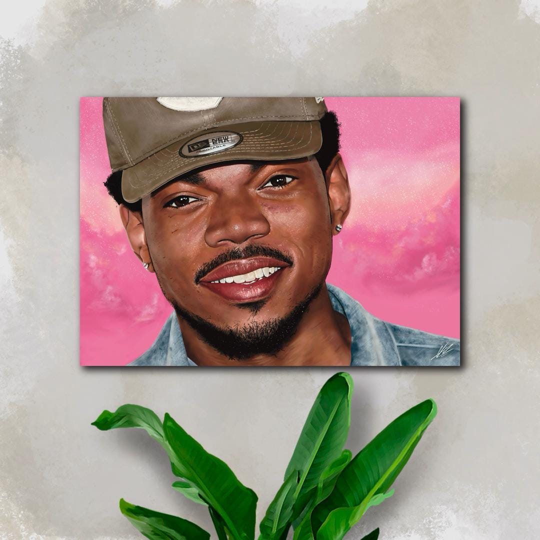 Chance the Rapper Artwork Coloring Book Album Release Tribute Unique ...