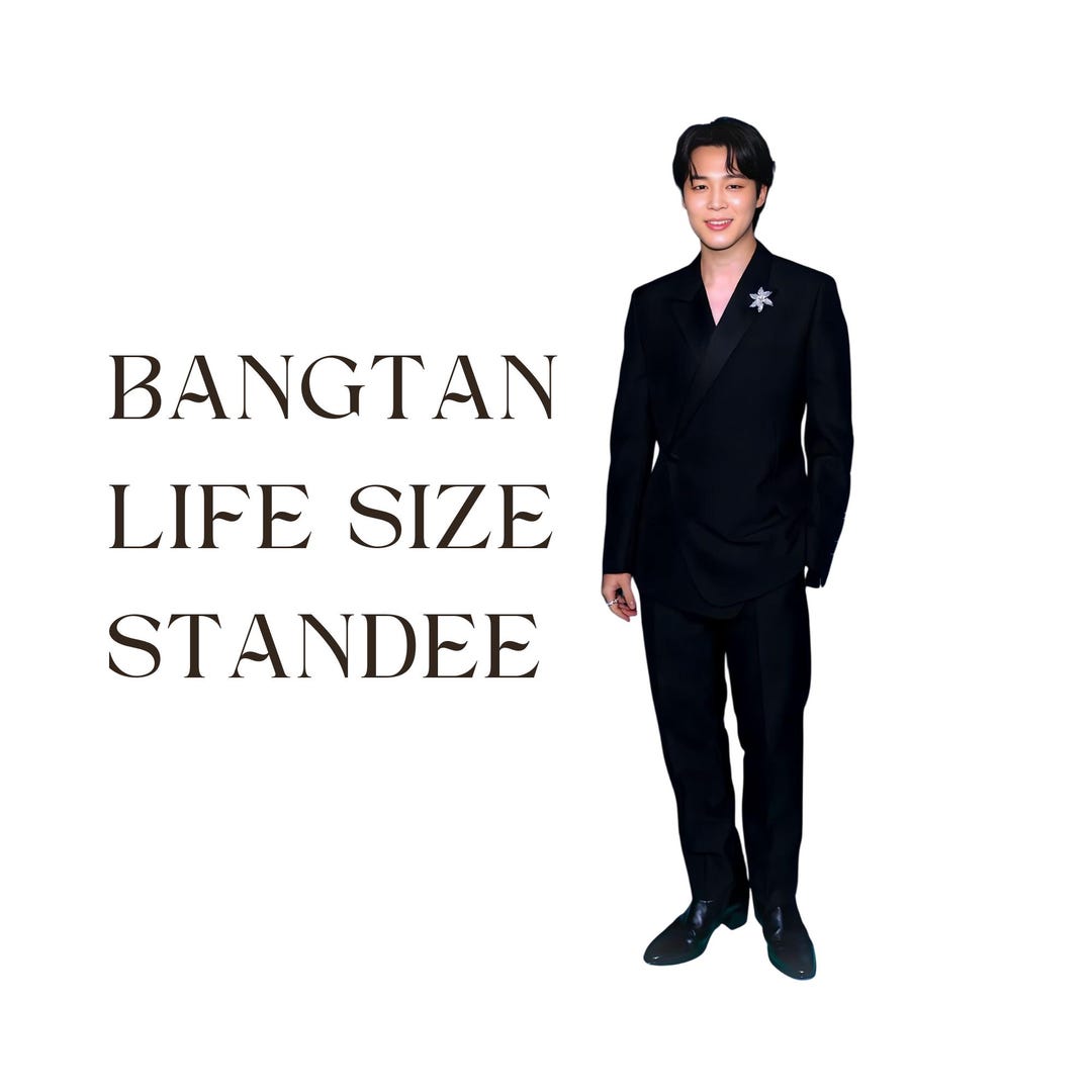 BTS Jimin Life Size Standee K-pop Room Decor Cutout for Fans & Gift ...
