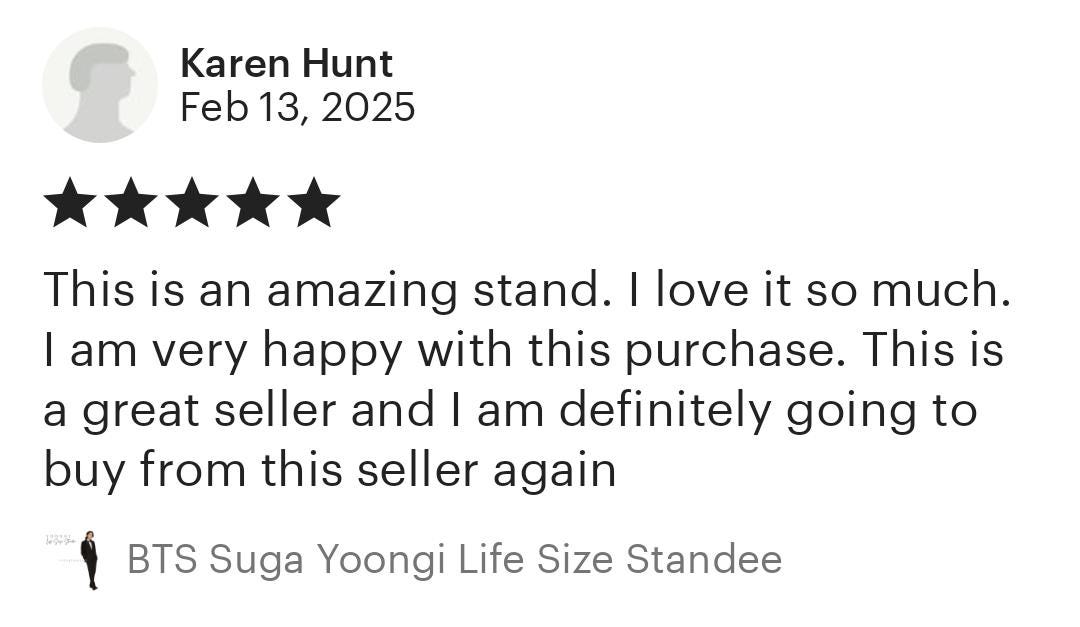 BTS Bangtan Jin Life Size Standee Jungkook Suga Namjoon Taehyung Jimin ...