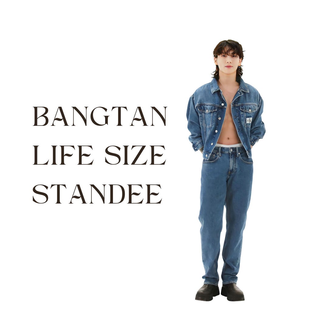BTS JK Jungkook Life Size Standee K-pop Room Decor Cutout for Fans ...