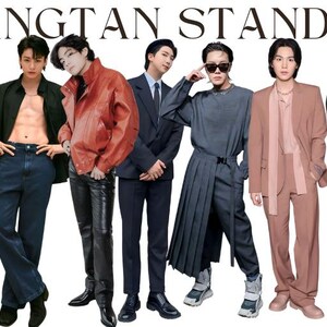 BTS Jimin Life Size Standee K-pop Room Decor Cutout for Fans & Gift ...