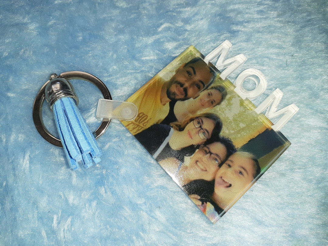 Mom Keychains Mothers Day Gift Photo Keychain - Etsy