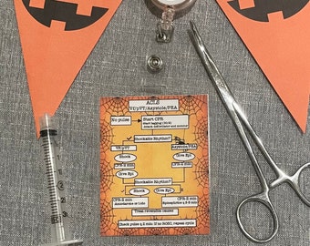 Acls Algorithm Badge - Etsy