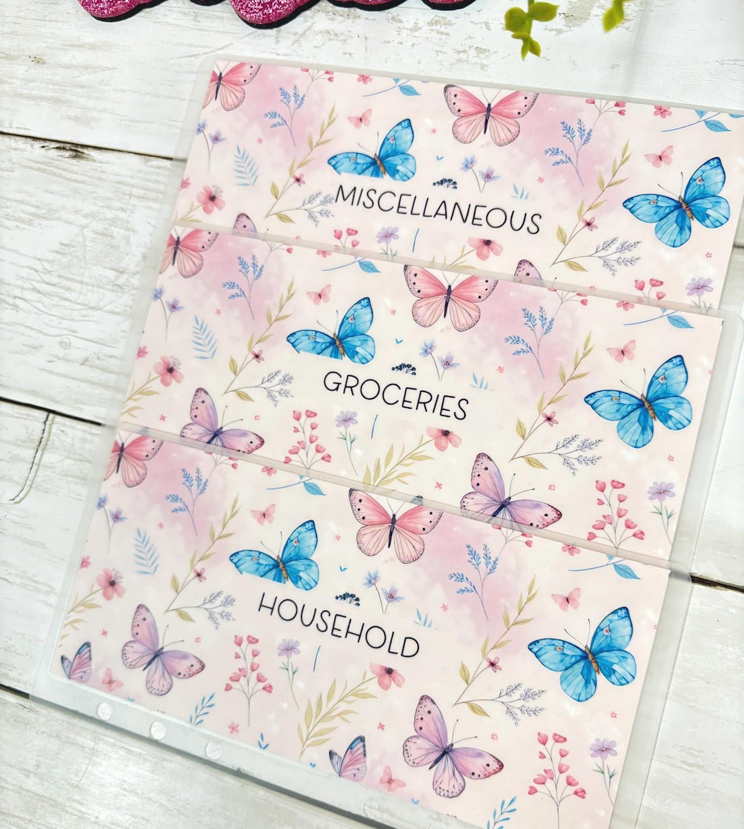 A6 Cash Envelopes for Budget Binders, Set of 3 Cash Envelope Bundle ...