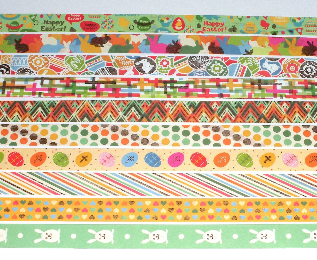 24 Inch Washi Tape Samples, Embellishment, Scrapbooking, Planner Tape ...
