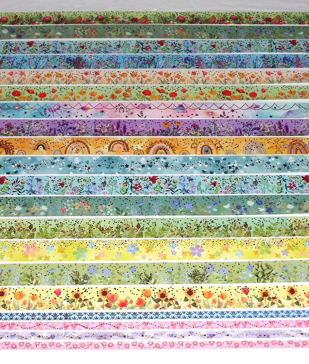 24 Inch Washi Tape Samples, Embellishment, Scrapbooking, Planner Tape ...