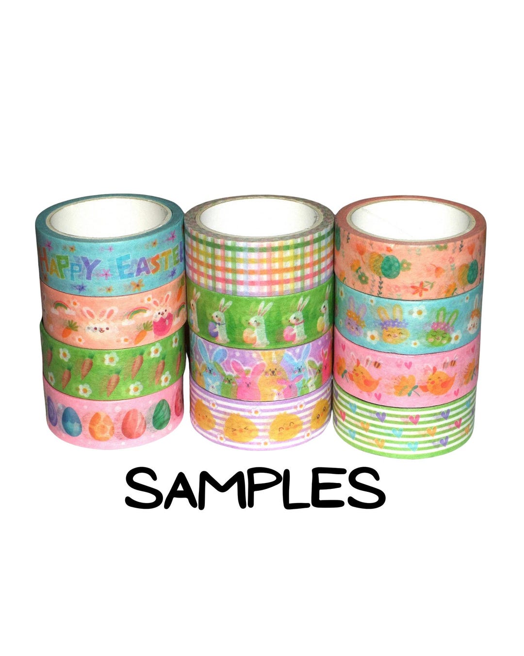 24 Inch Washi Tape Samples, Embellishment, Scrapbooking, Planner Tape ...