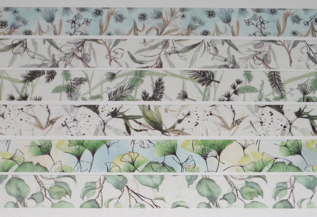 24 Inch Washi Tape Samples, Embellishment, Scrapbooking, Planner Tape ...