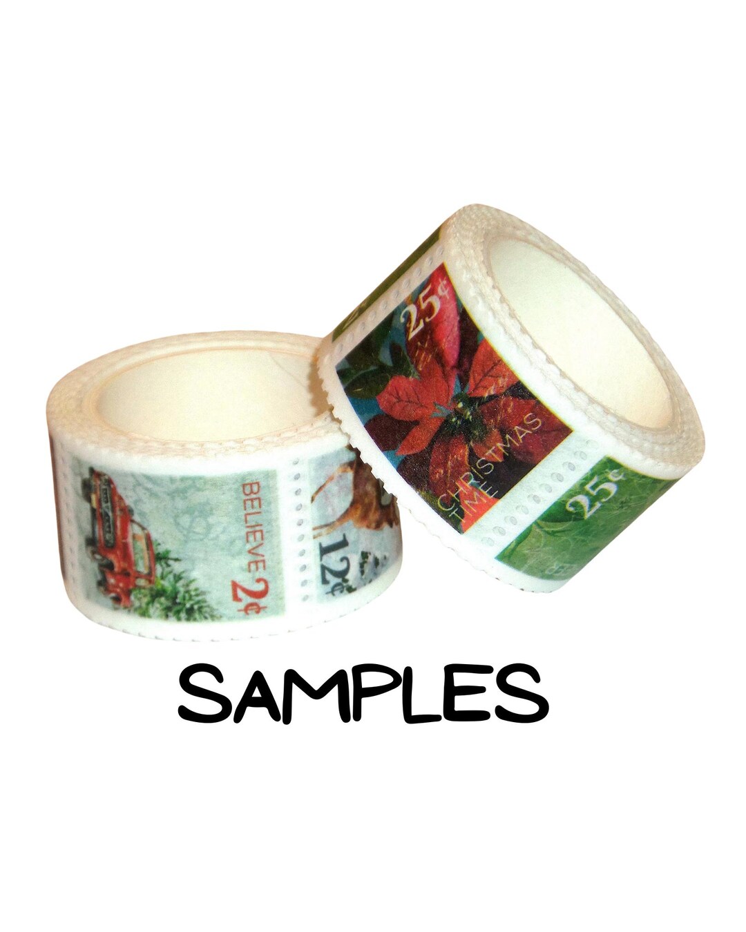Faux Stamps, 24 Inch Washi Tape Samples, Embellishment, Scrapbooking ...