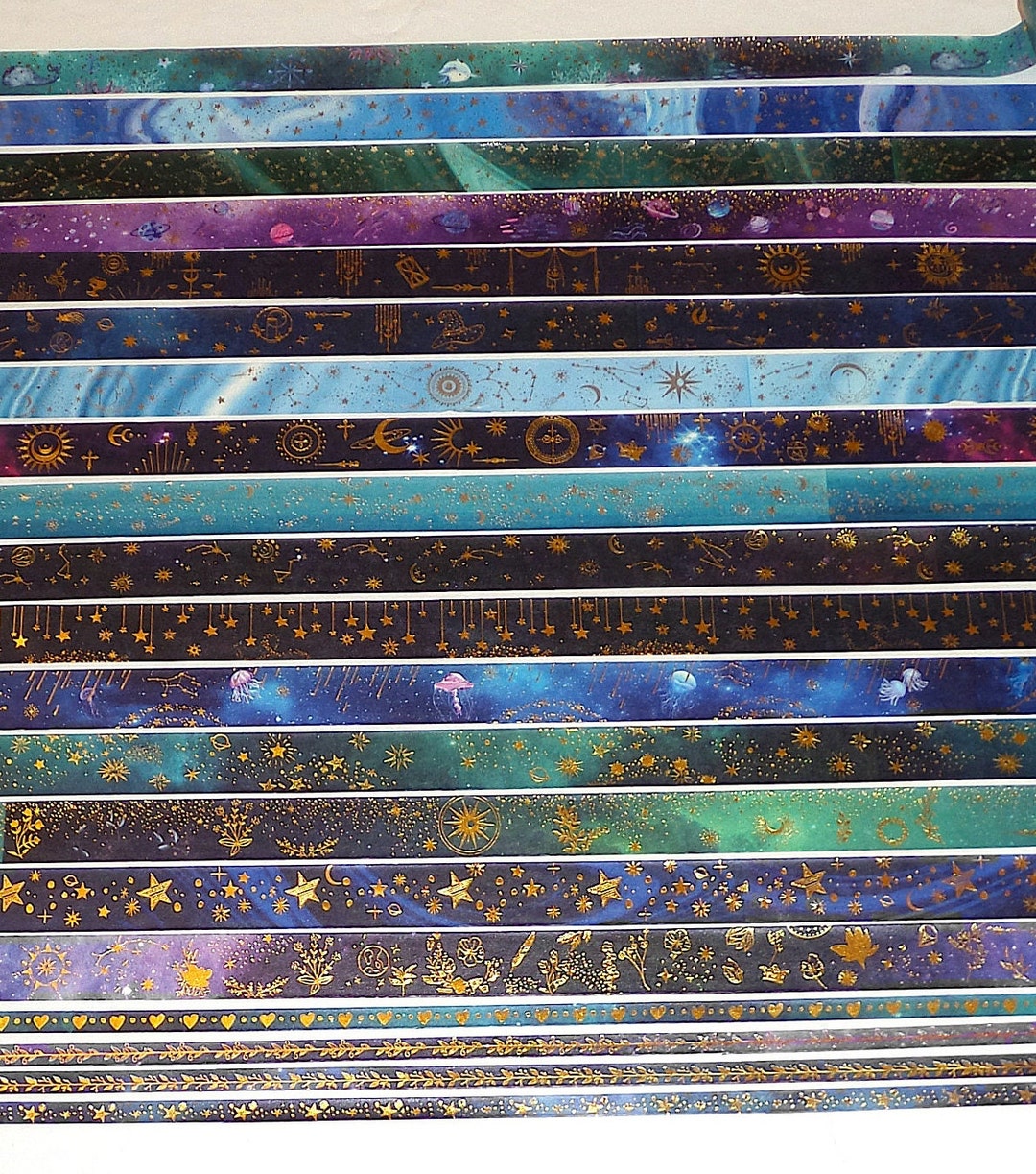 24 Inch Washi Tape Samples, Embellishment, Scrapbooking Planner Tape ...