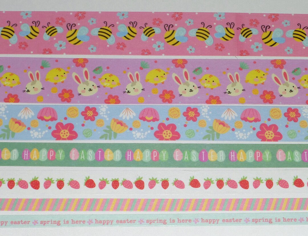 24 Inch Washi Tape Samples, Embellishment, Scrapbooking, Planner Tape ...