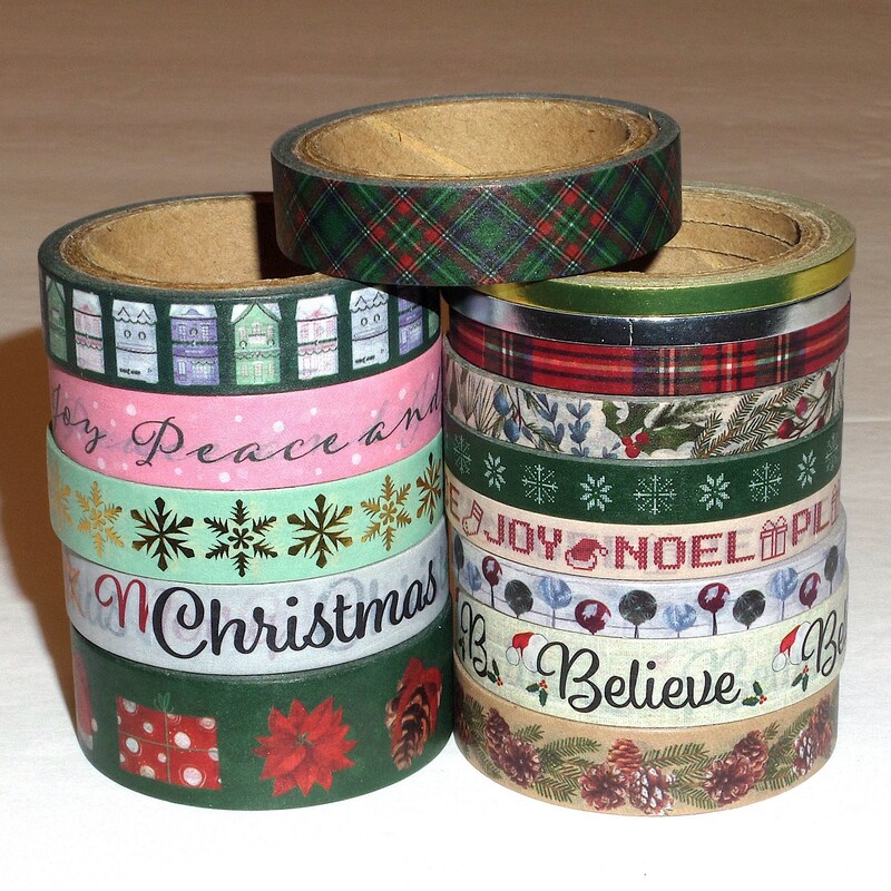 Christmas Tape - Etsy