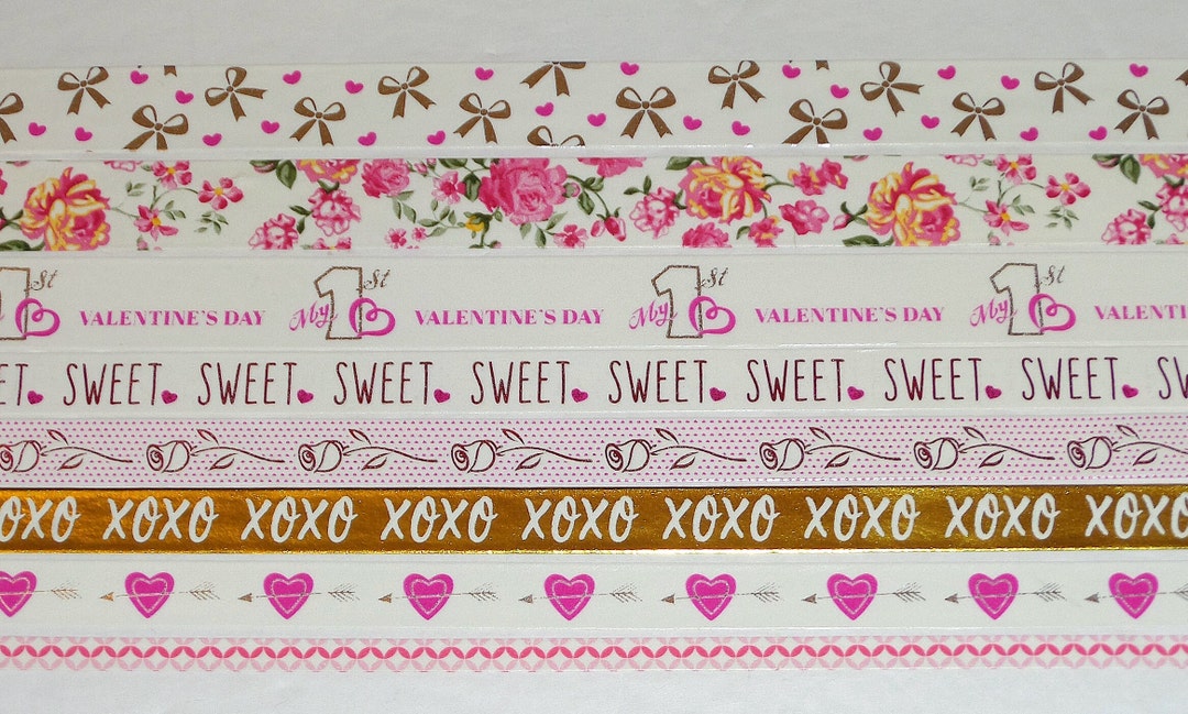 24 Inch Washi Tape Samples, Embellishment, Scrapbooking, Planner Tape ...