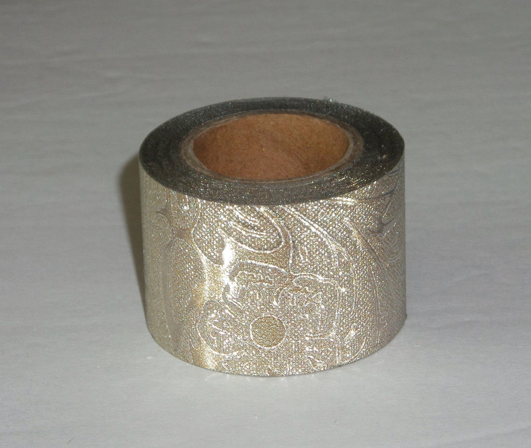 Gold Floral Botanical 24 Inch Washi Tape Samples, Embellishment ...