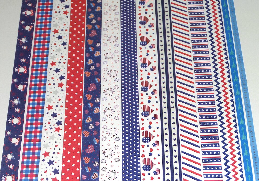 24 Inch Washi Tape Samples, Embellishment, Scrapbooking, Planner Tape ...