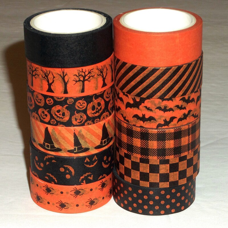 Halloween Washi Tape - Etsy