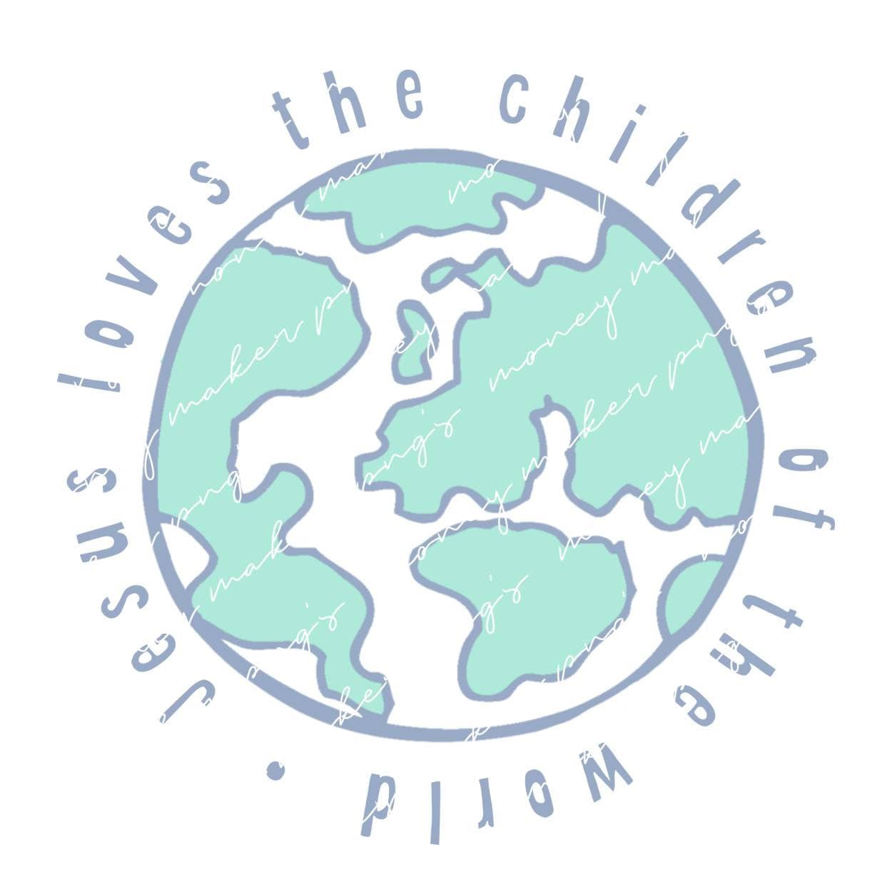 Jesus Loves the Children of the World Png, Bible Png for Kids ...
