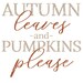Fall Clip Art, Autumn Leaves and Pumpkins Please PNG, Seasonal Autumn ...