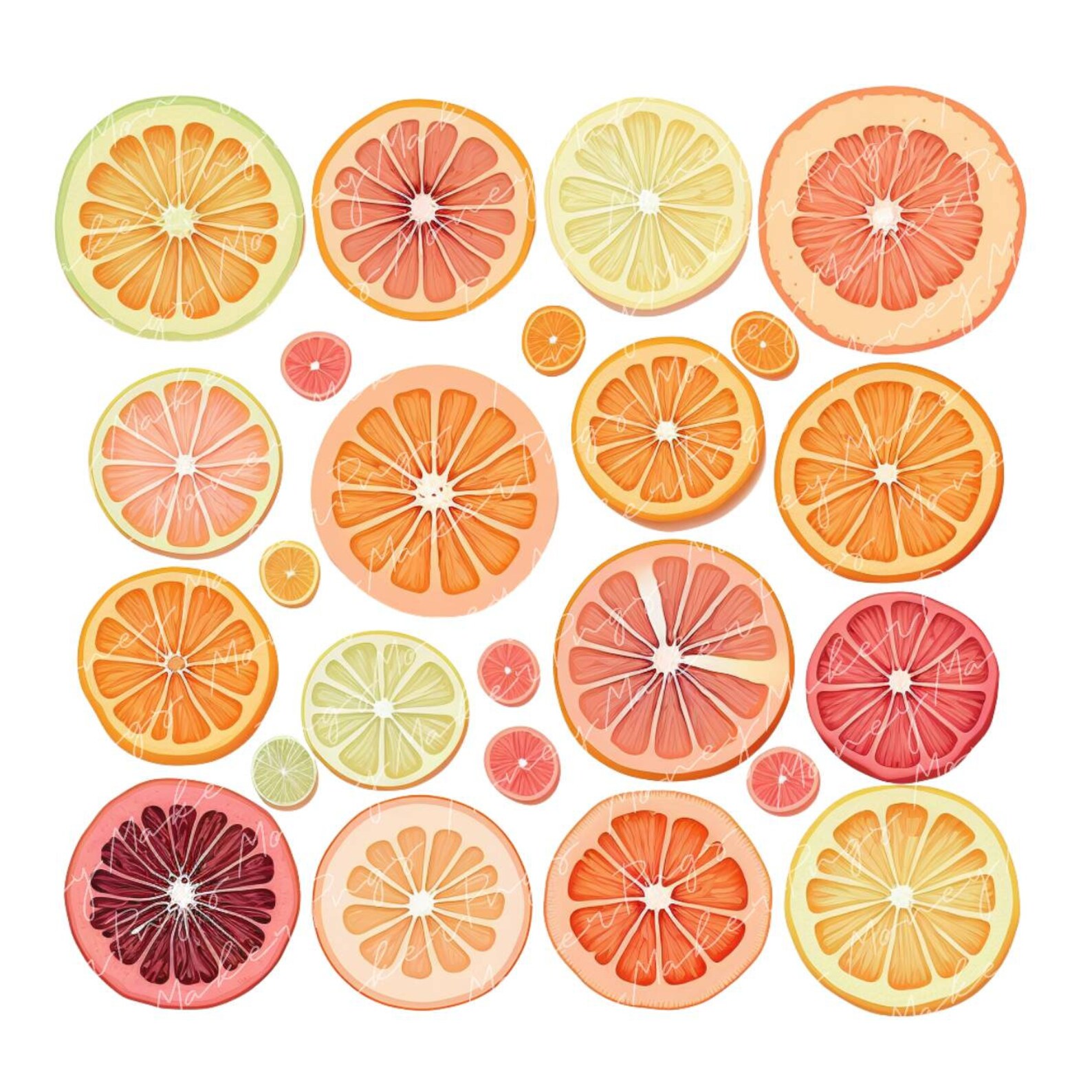 Pink and Orange Citrus Png, Citrus Background Clipart, Fruit Food ...