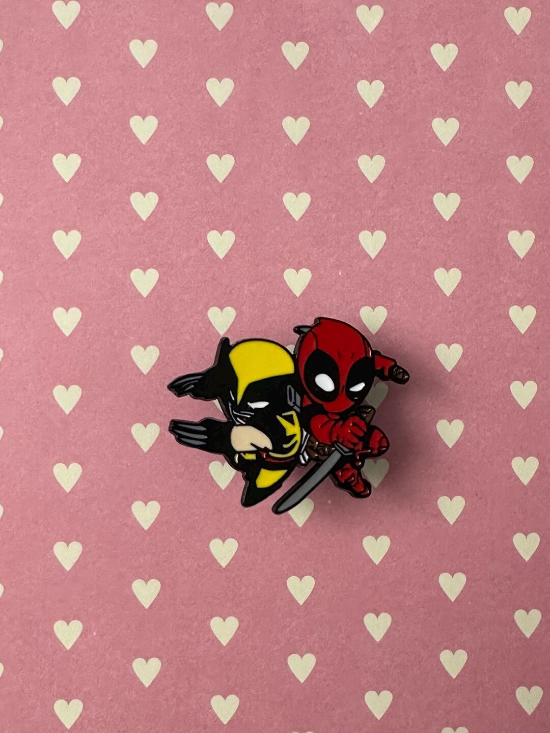 Cute Deadpool Wolverine Enamel Pin, Gamer Pin, Kawaii Pin, Gamer Girl, Pikachu, Fun, Deadpool ...