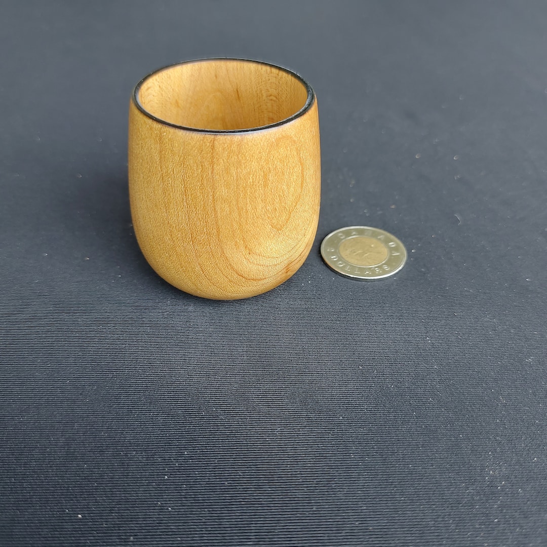Wooden Cup Handmade Goblet Handmade of Oak Wood |personal Shot Glass ...