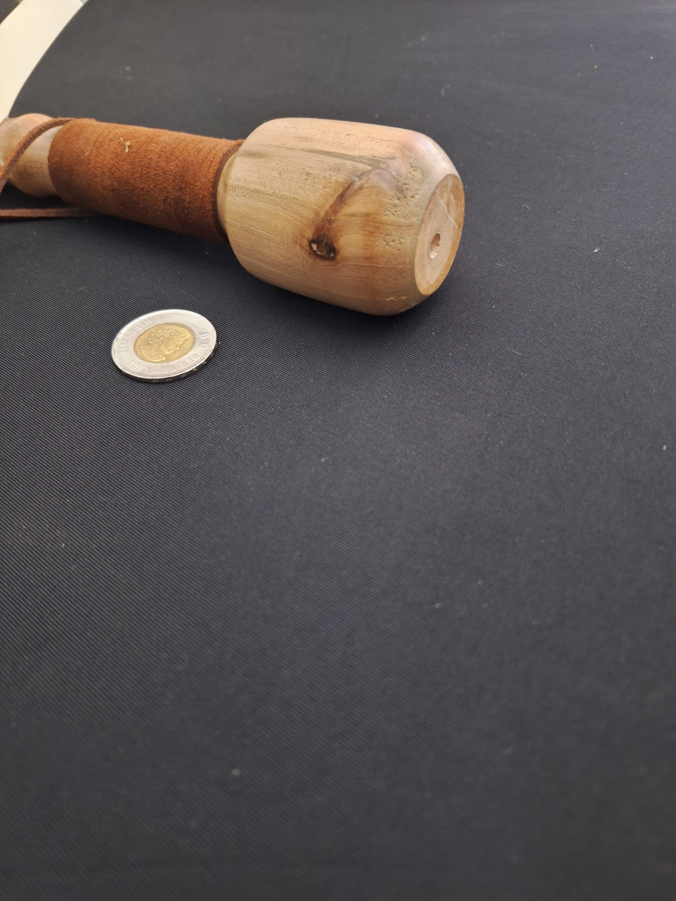 Sacred Ceremonial Peace Pipe |handcrafted Oak Wood| Leather Wrapped and ...