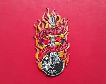 Johnny Cash Patch - Etsy
