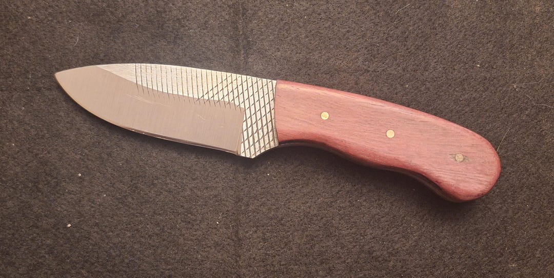 Custom Hand Crafted Rasp Knife - Hunting - Etsy