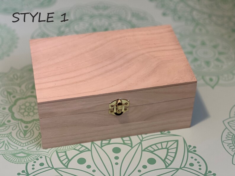 First Birthday Time Capsule Memory Box Keepsake Baptism Keepsake Gift ...