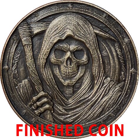 3D Coin Height Map Pack: Laser Engraving Design Files (lightburn) - Etsy