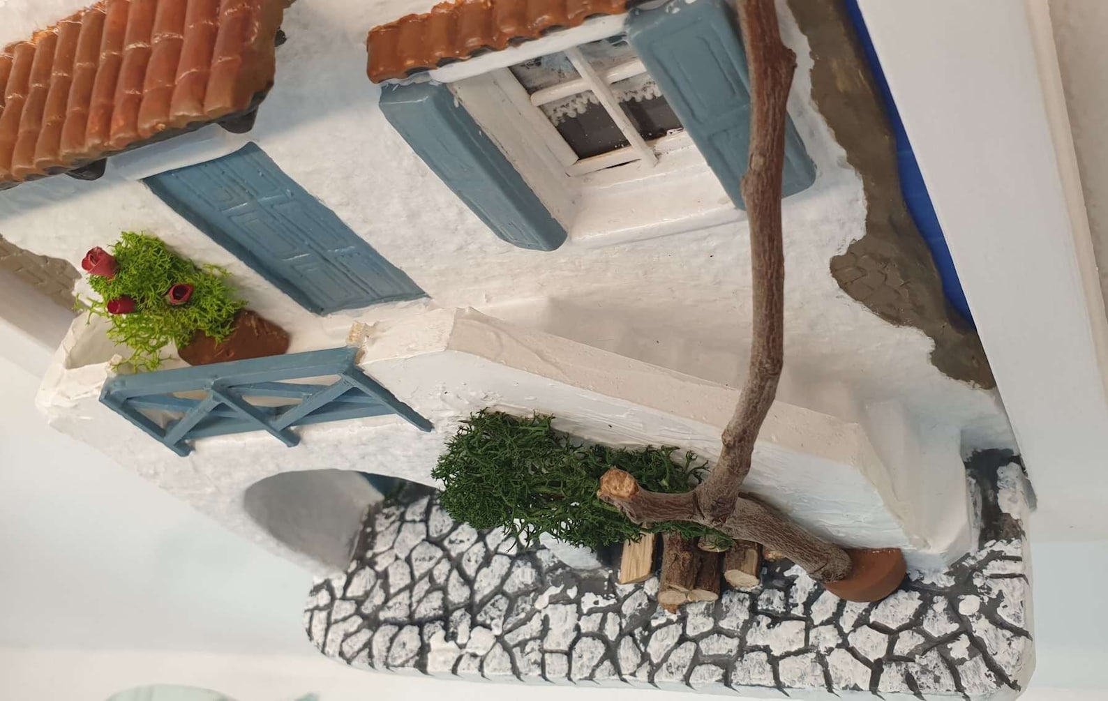 Handmade Wooden Frame,diorama,3d,handmade Painting,plaster,gypsum ...