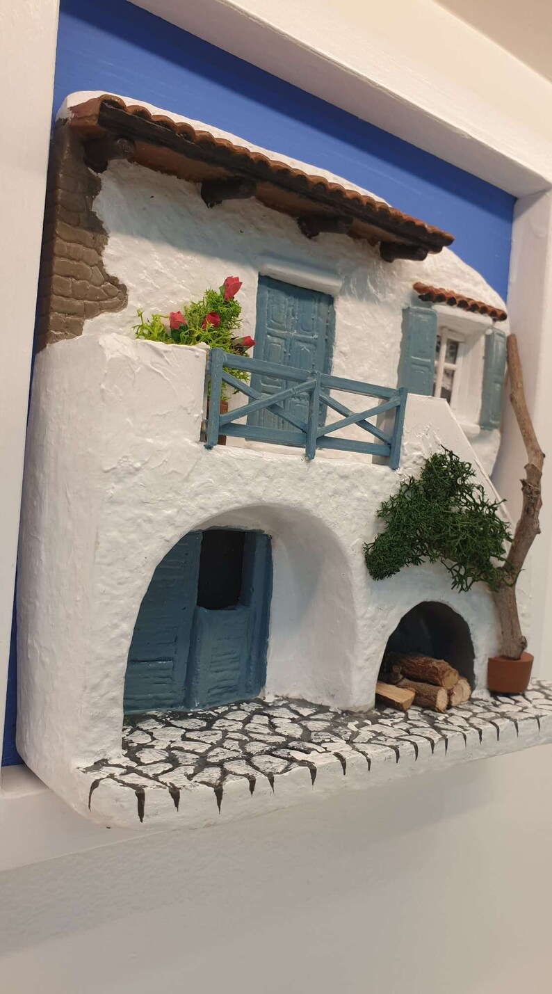 Handmade Wooden Frame,diorama,3d,handmade Painting,plaster,gypsum ...