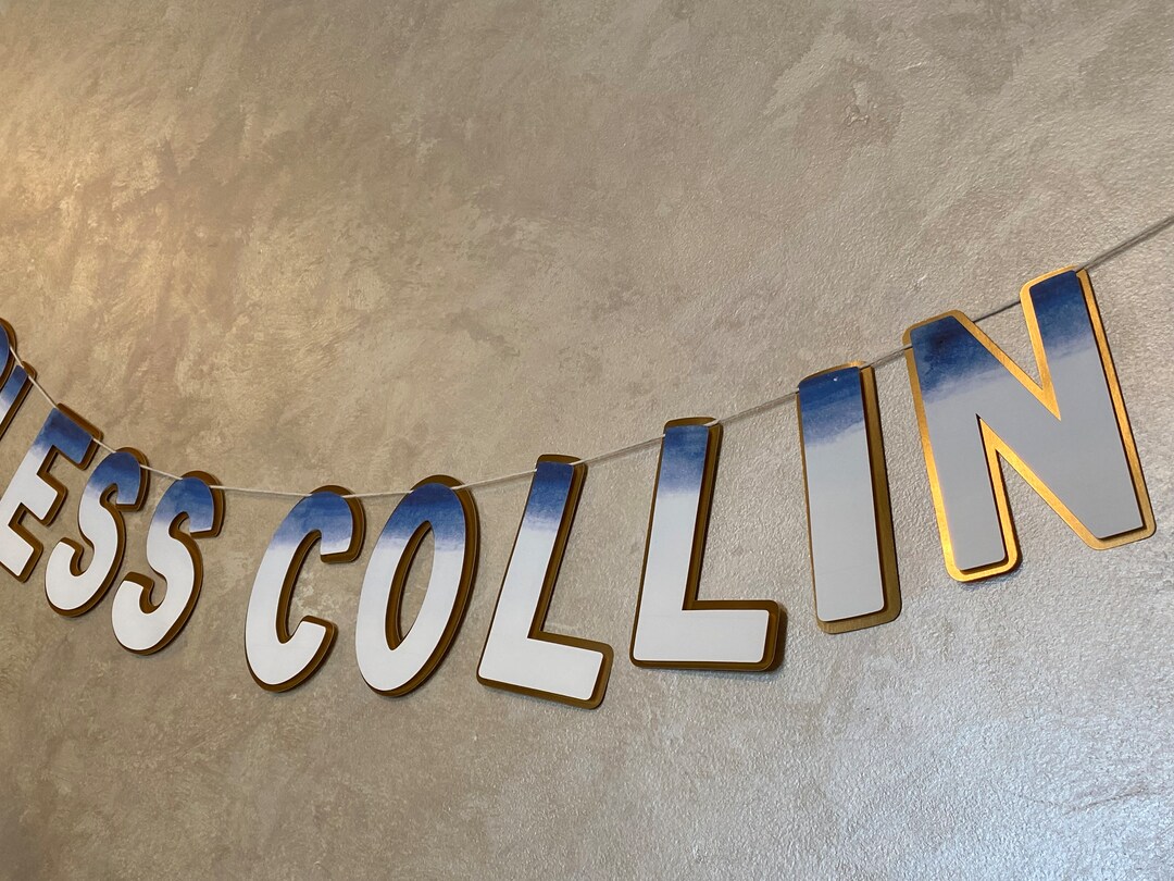 Personalized 2D Garland Banner Customized for Any Occasion - FULLY ...