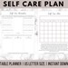 Monthly Self Care Plan Printable, Self Care Habit Tracker - Etsy
