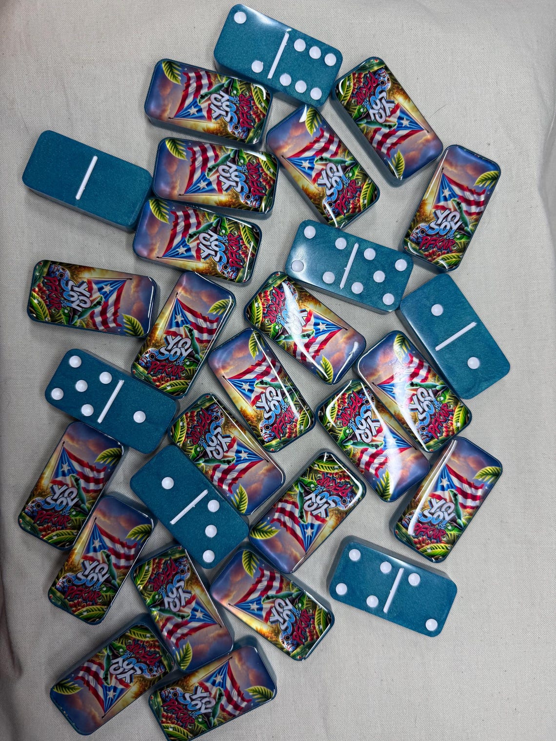 Yo Soy De PFKNR Dominoes - Etsy