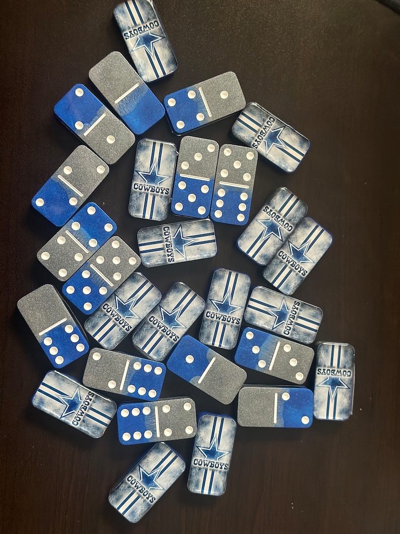 Dallas Cowboy’s Dominoes - Etsy