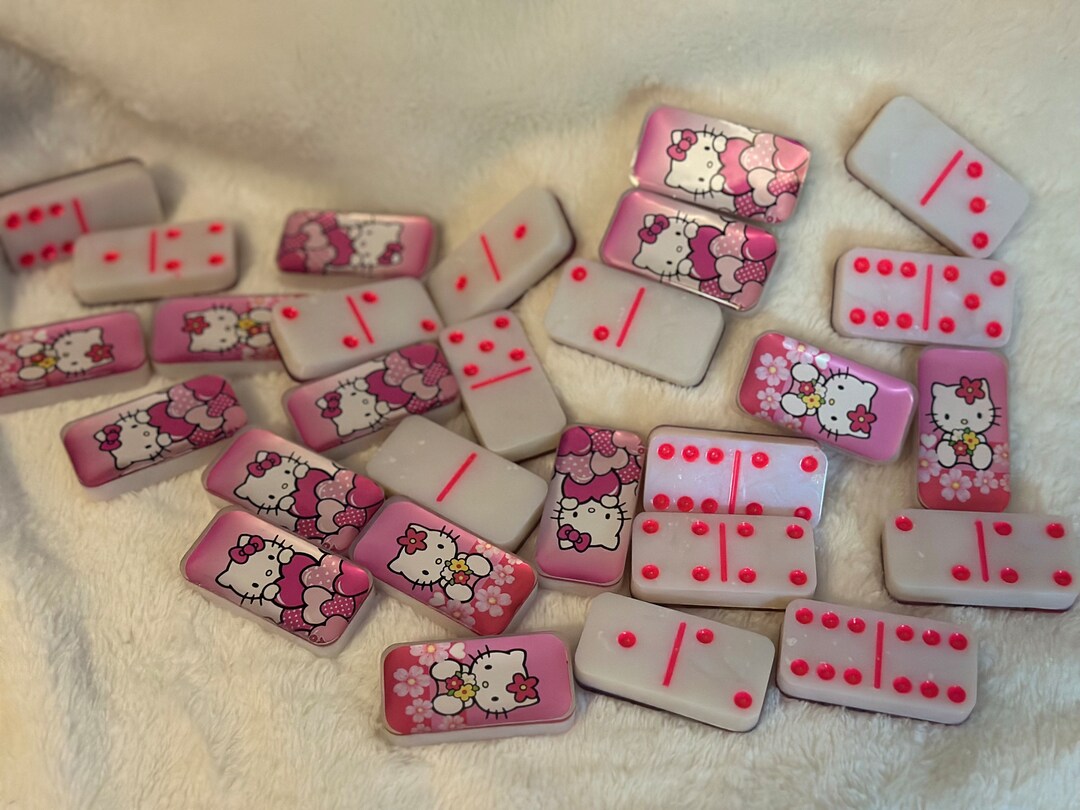 Hello Kitty Dominoes - Etsy
