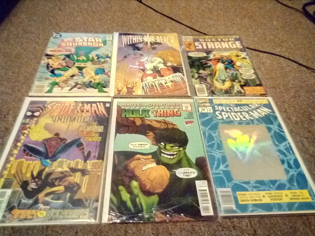 Large Assortment of Different Comic Books. - Etsy