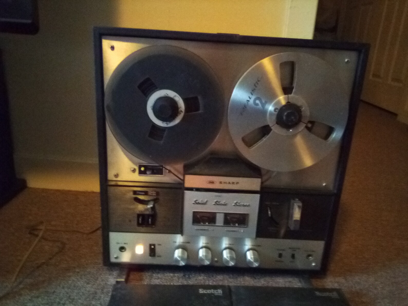 Vintage Sharp Tape Recorder. - Etsy